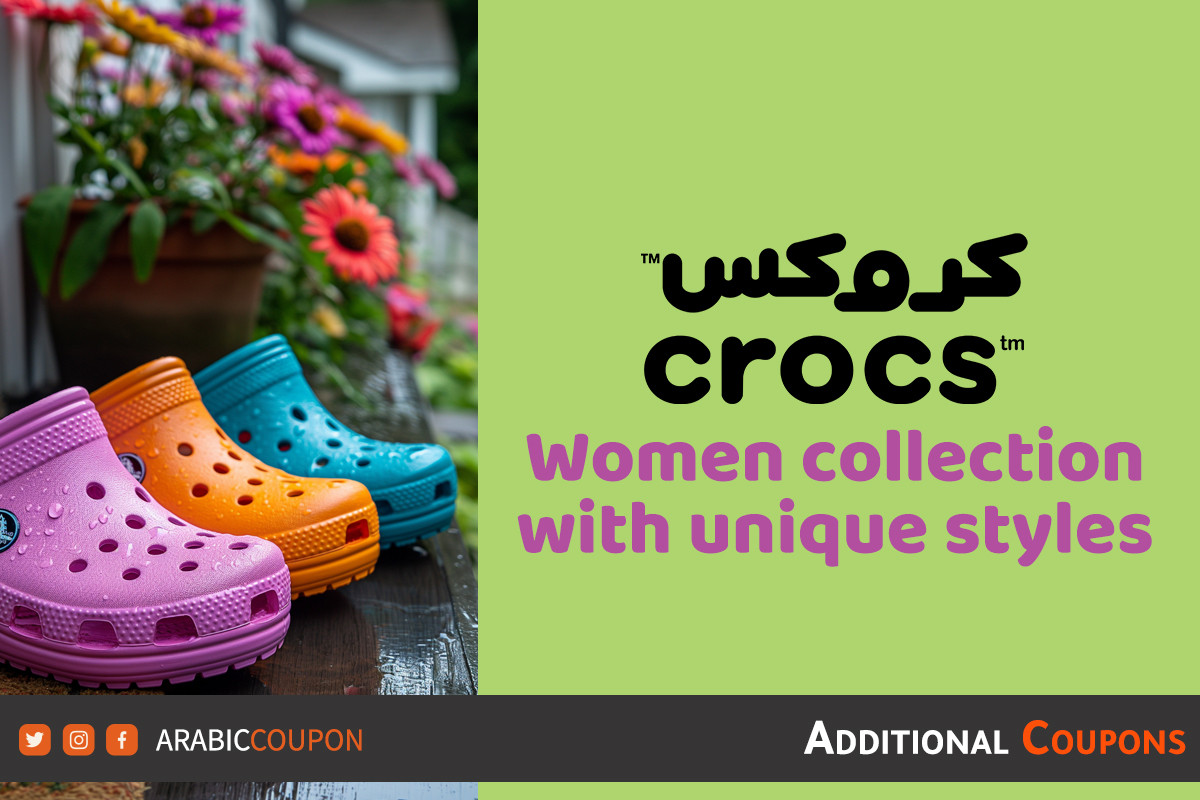 Crocs different shoe designs for women in Jordan
