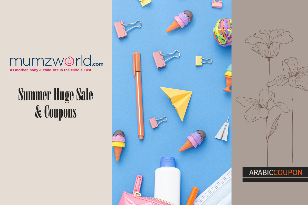 Mumzworld offers and coupons in Jordan for summer, up to 85% off