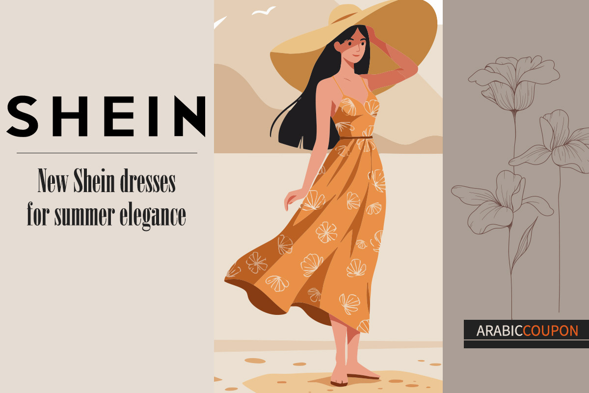 Elegant summer dresses in colorful and floral prints from Shein Jordan