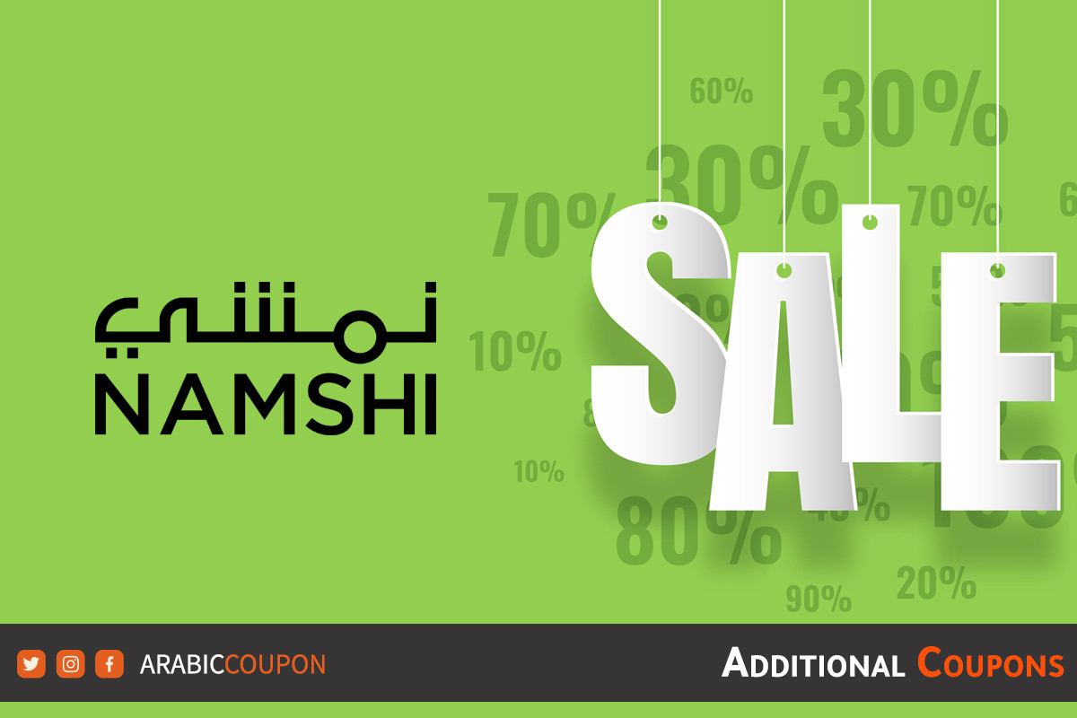 October Namshi promo code & offers, you can find them to save 85%